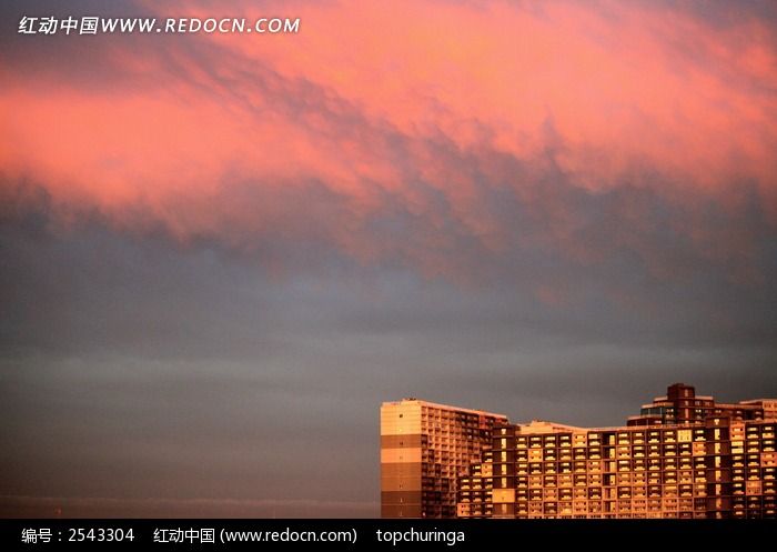 那一抹天边的晚霞高清图片下载_红动中国