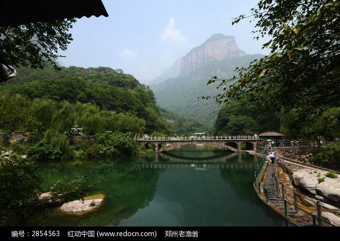 新乡八里沟的抱犊桥高清图片下载_红动中国