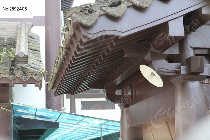 桂林七星公园小湖园林门楼路灯高清图片下载_红动中国