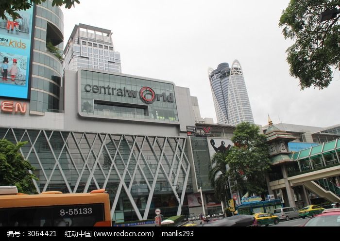 泰国中心世界centralworld商业中心高清图片下载_红动中国