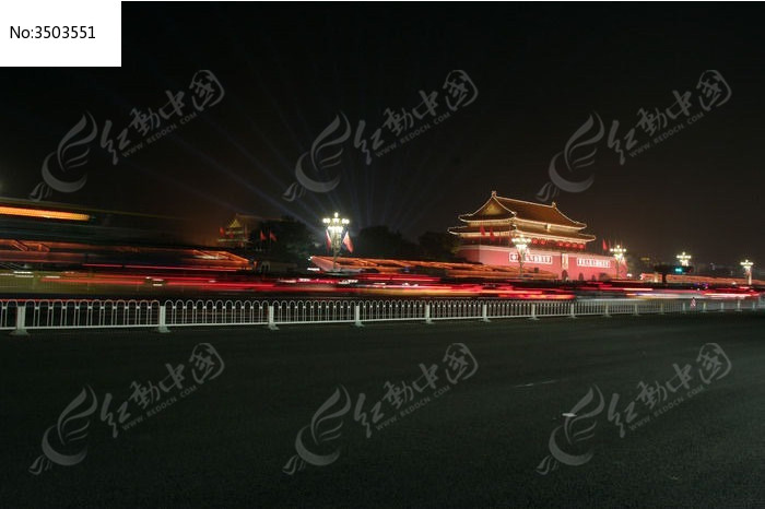 美丽的长安街和天安门高清图片下载_红动中国