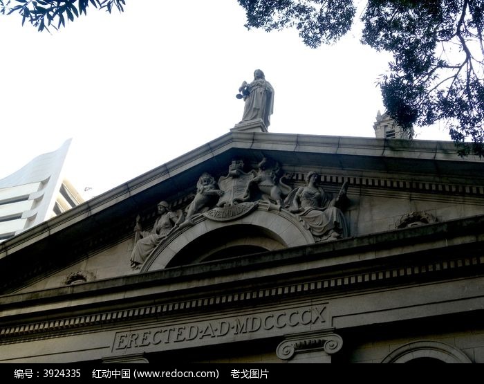 立法会大楼建筑细节拍摄高清图片下载_红动中国