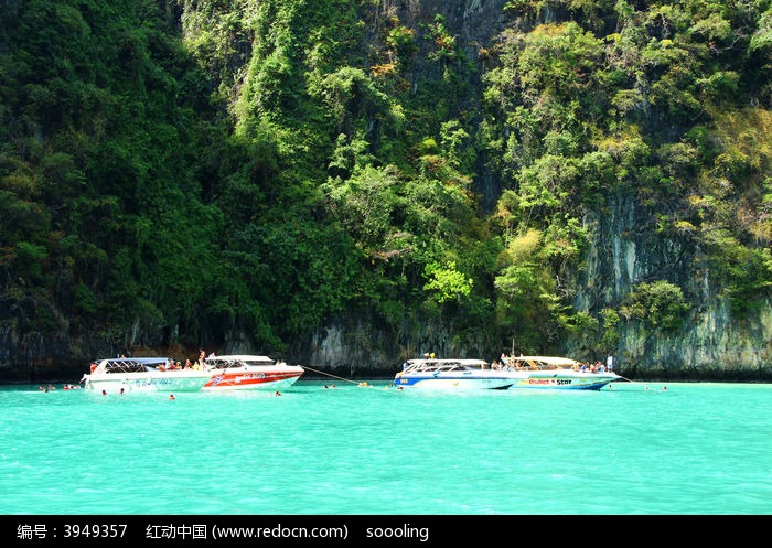 天堂玩薄荷色的海高清图片下载_红动中国