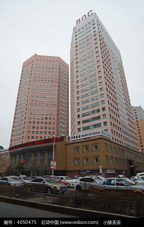BOC大厦全景高清图片下载_红动中国