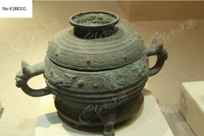 汉代瓦纹铜器高清图片下载_红动中国