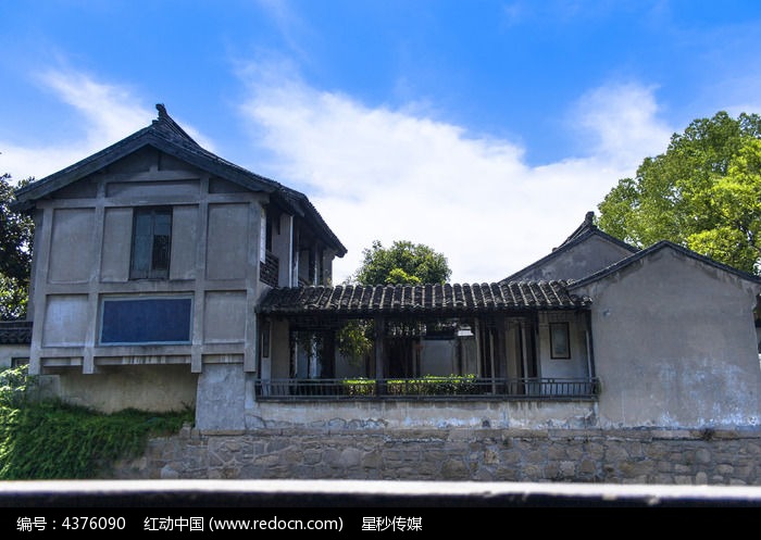 苏州木渎古镇的特色建筑高清图片下载_红动中国