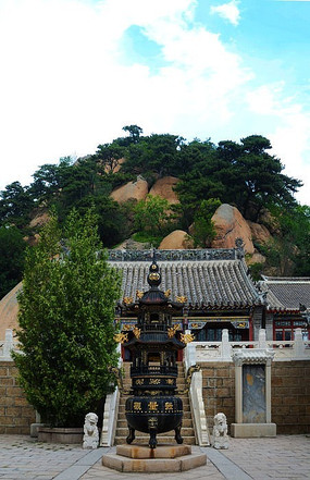 天上天景区内的东阁_商业授权_红动网