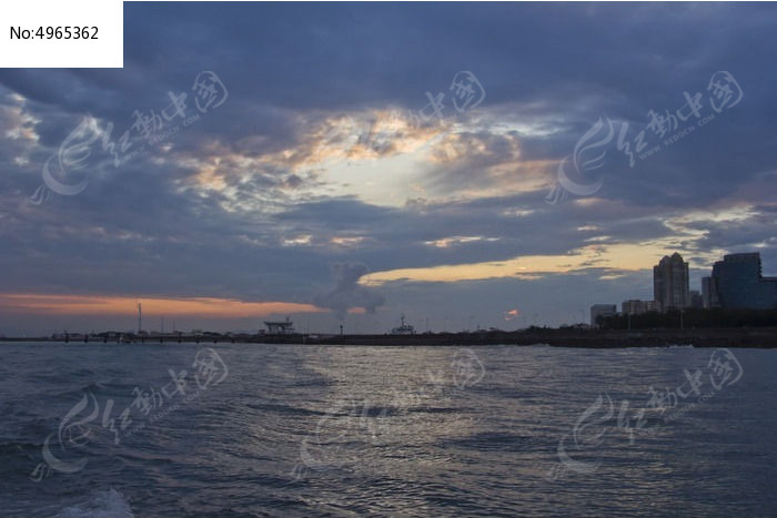 青岛晚霞高清图片下载_红动中国
