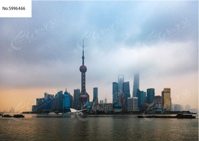 黎明时陆家嘴风光高清图片下载_红动中国